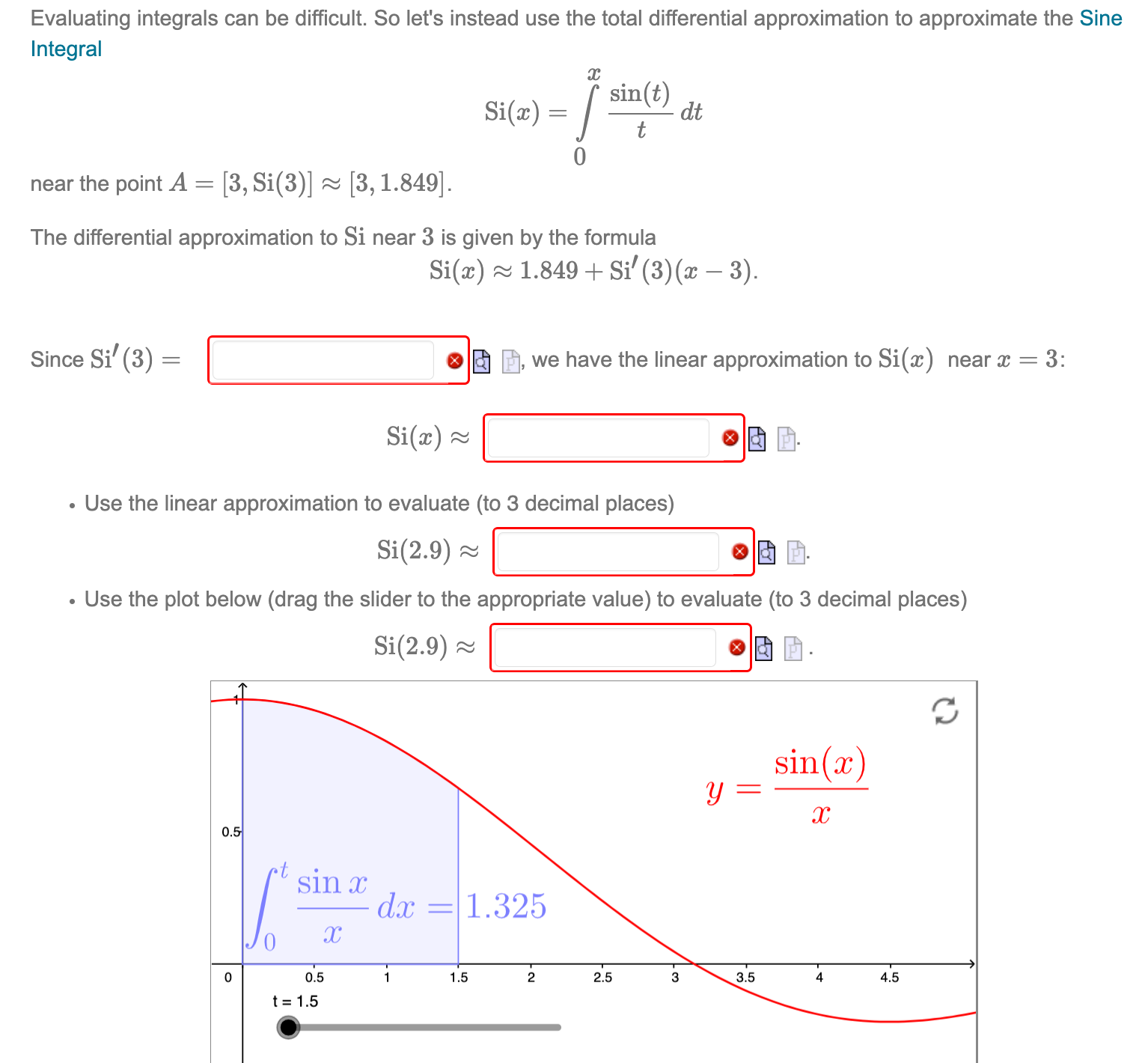 Solved Evaluating integrals can be difficult. So let's | Chegg.com