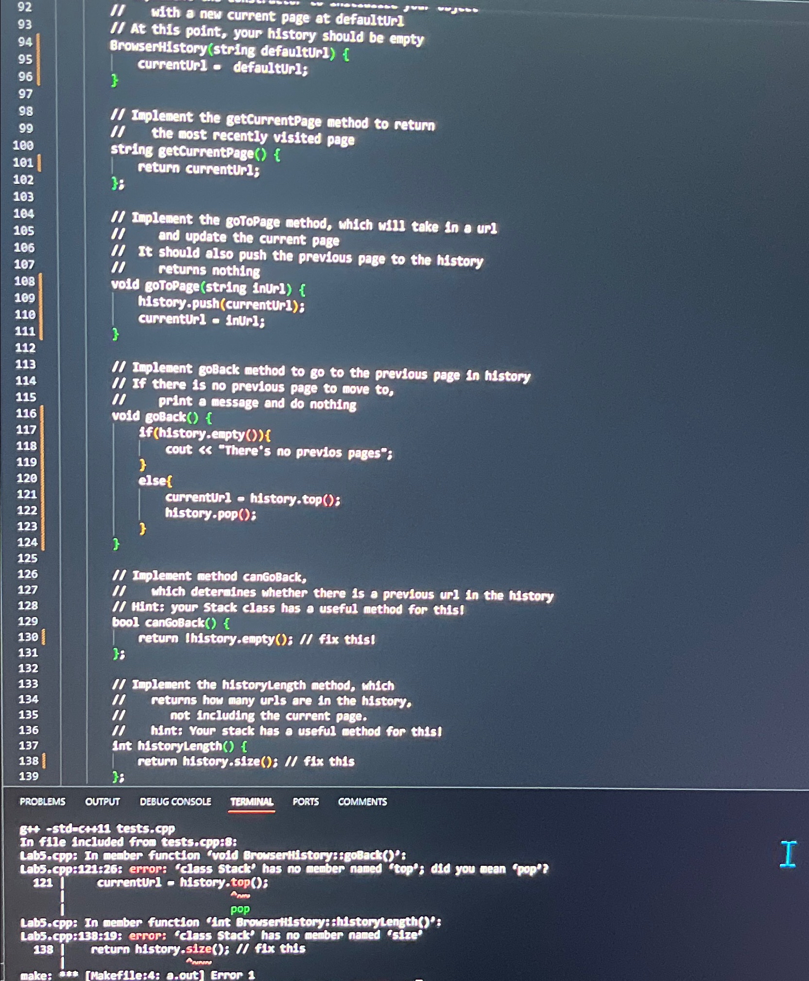 Solved Why does it not work? | Chegg.com