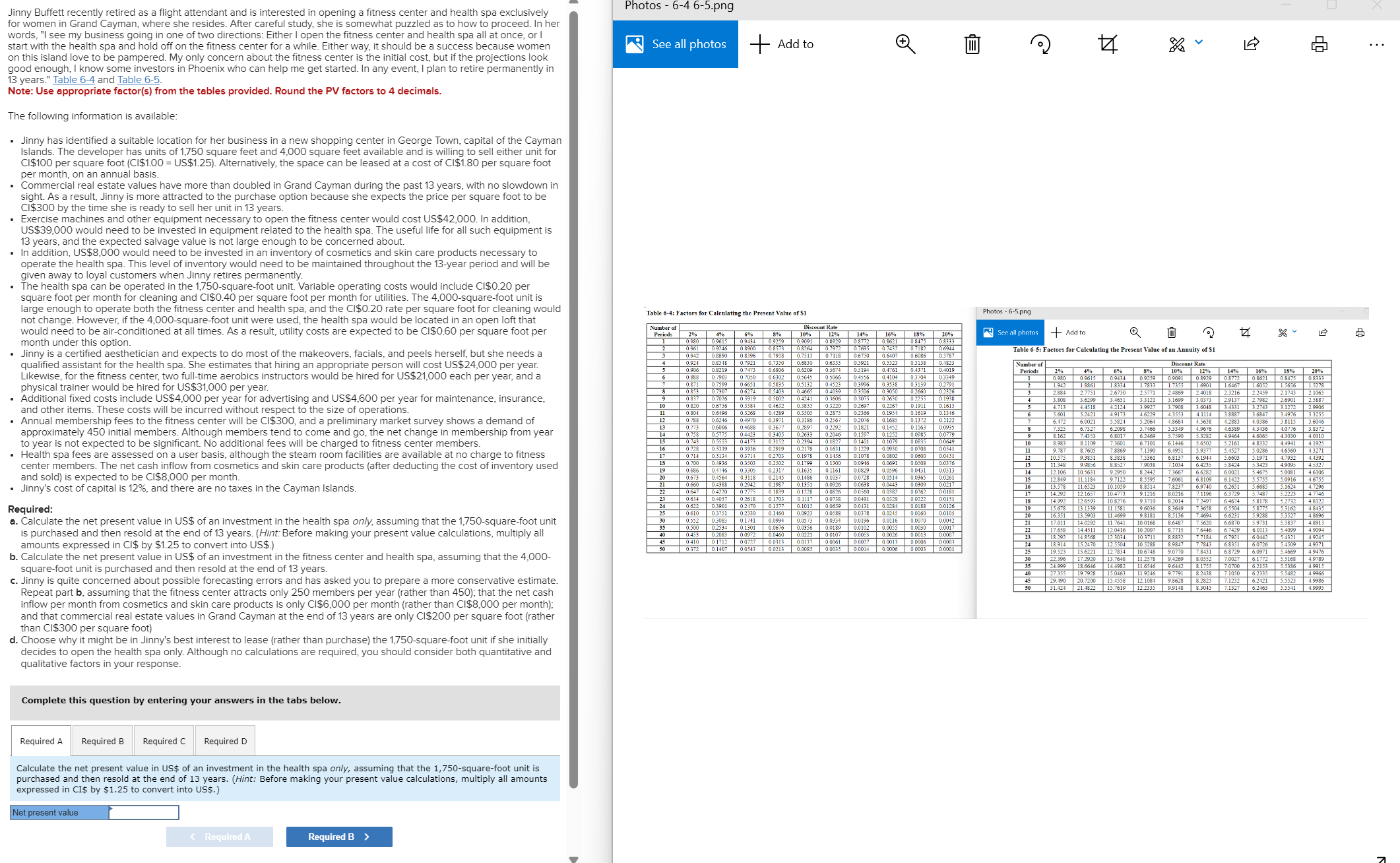 Solved Jinny Buffett recently retired as a flight attendant | Chegg.com