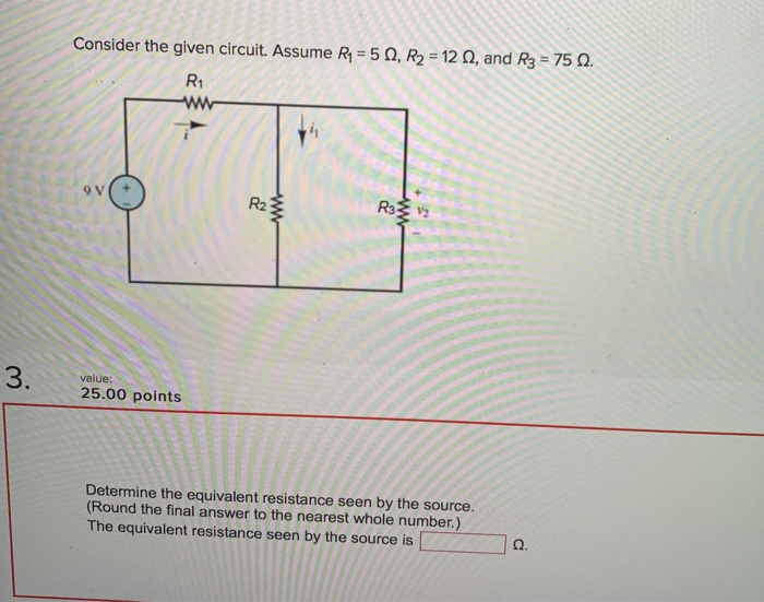 Solved Consider the given circuit. Assume R1 = 5 , R2 = 12 | Chegg.com