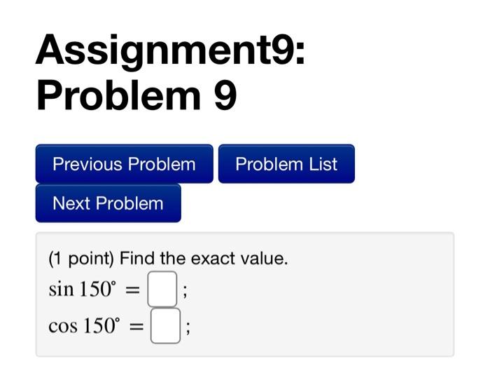 Solved Assignmento Problem 7 Problem List Previous Problem 6362