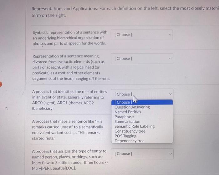Solved Representations and Applications: For each | Chegg.com