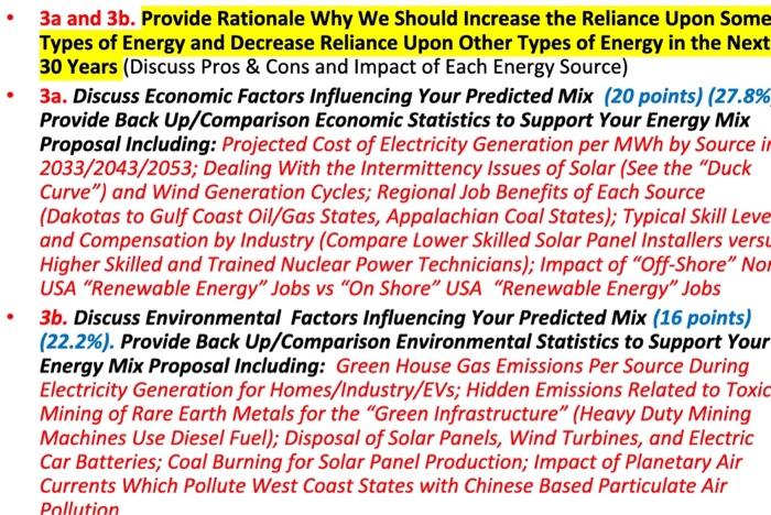 3a and 3b. Provide Rationale Why We Should Increase | Chegg.com