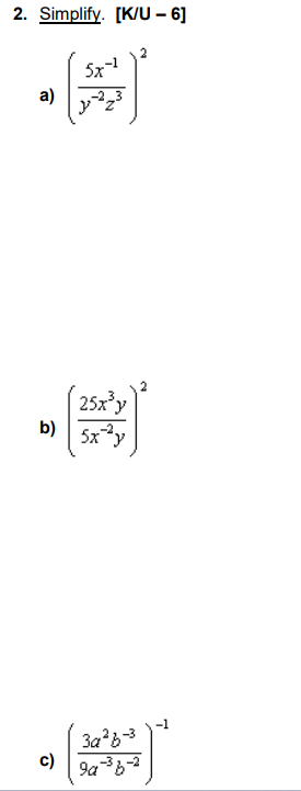 Solved Simplify. | Chegg.com