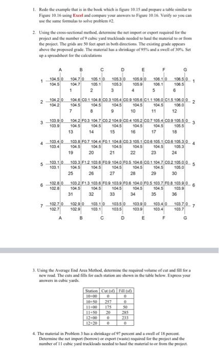 Solved 1. Redo the example that is in the book which is | Chegg.com
