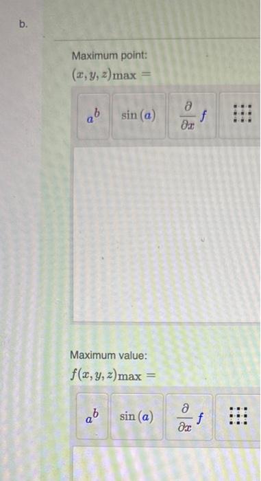 Solved Find the minimum and maximum points of | Chegg.com