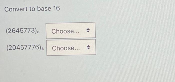 Solved Convert the given number from base 16 to base 2 | Chegg.com
