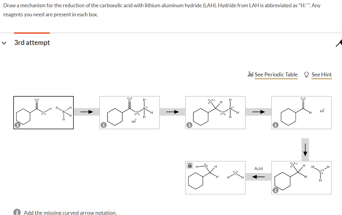 Solved Add the missing curved arrow notation for the | Chegg.com