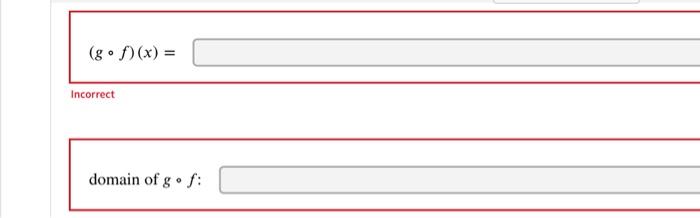 Solved (Give your answers for domains as intervals in the | Chegg.com