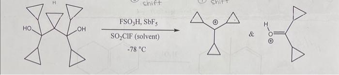 Solved FSO3H,SbF5 SO2ClF (solve −78∘C & | Chegg.com