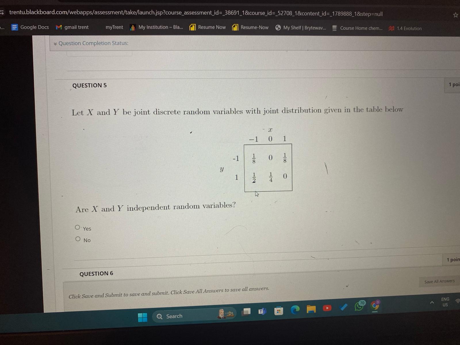 Solved QUESTION 5Let x ﻿and Y ﻿be joint discrete random | Chegg.com