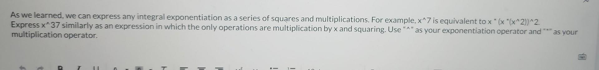 As we learned, we can express any integral | Chegg.com