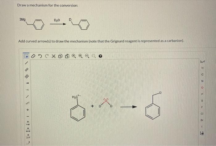 Solved Draw a mechanism for the conversion: IMG D20 D Add | Chegg.com