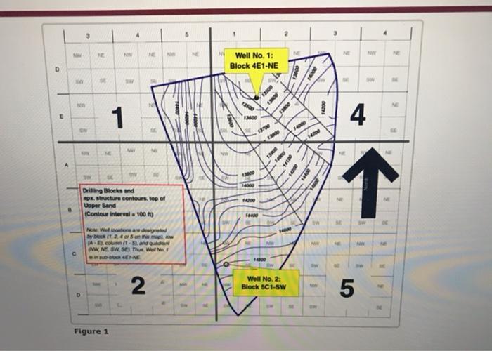 Solved 1 The structure contour map referenced here is based | Chegg.com