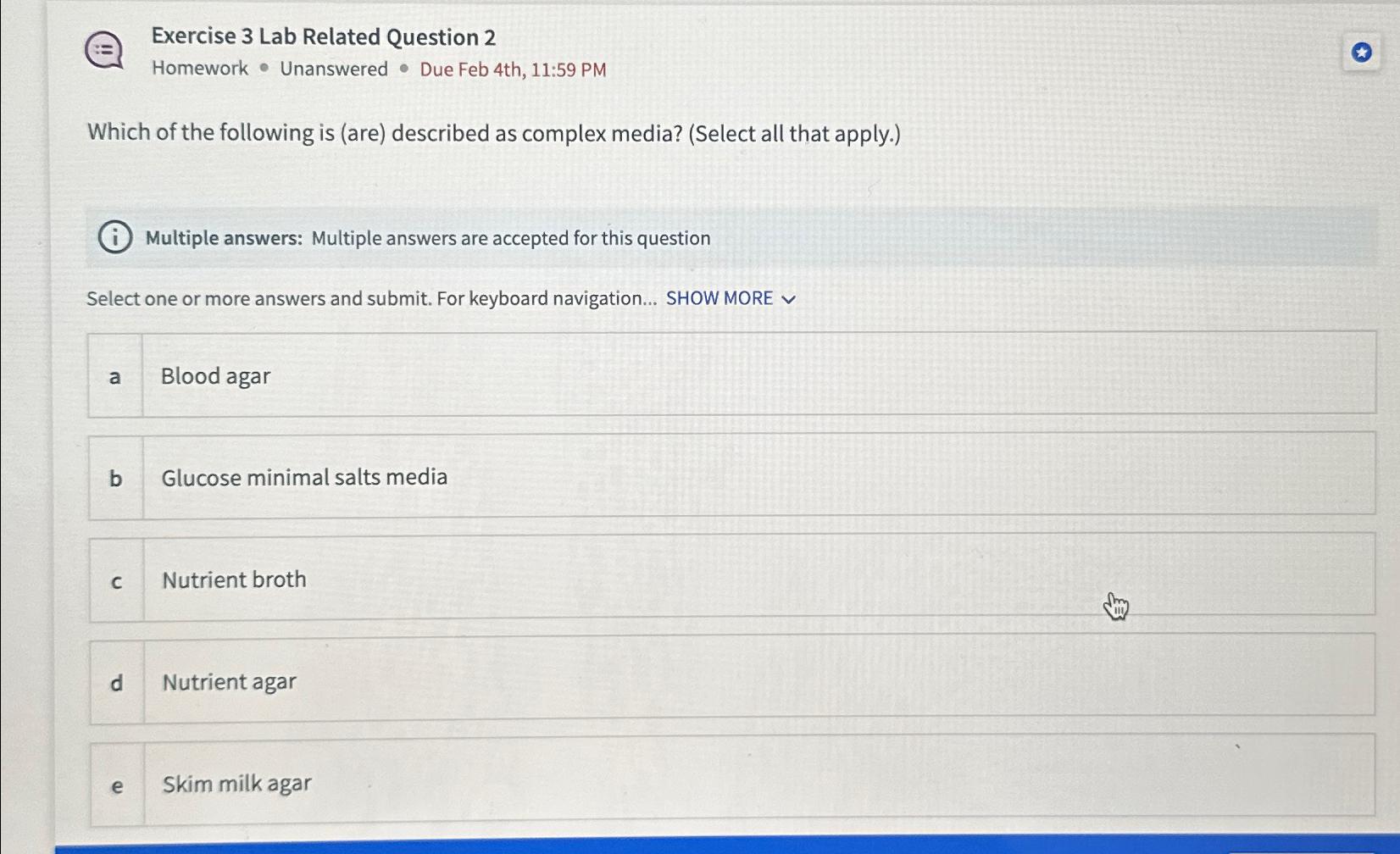 Solved Exercise 3 ﻿Lab Related Question 2Homework * | Chegg.com