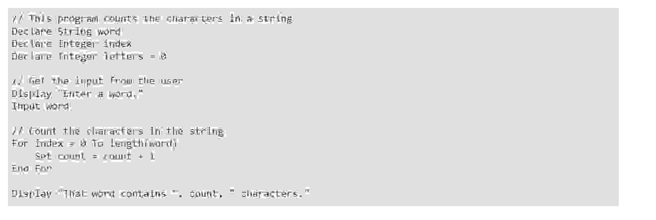 Solved Why does the following pseudocode not perform as | Chegg.com