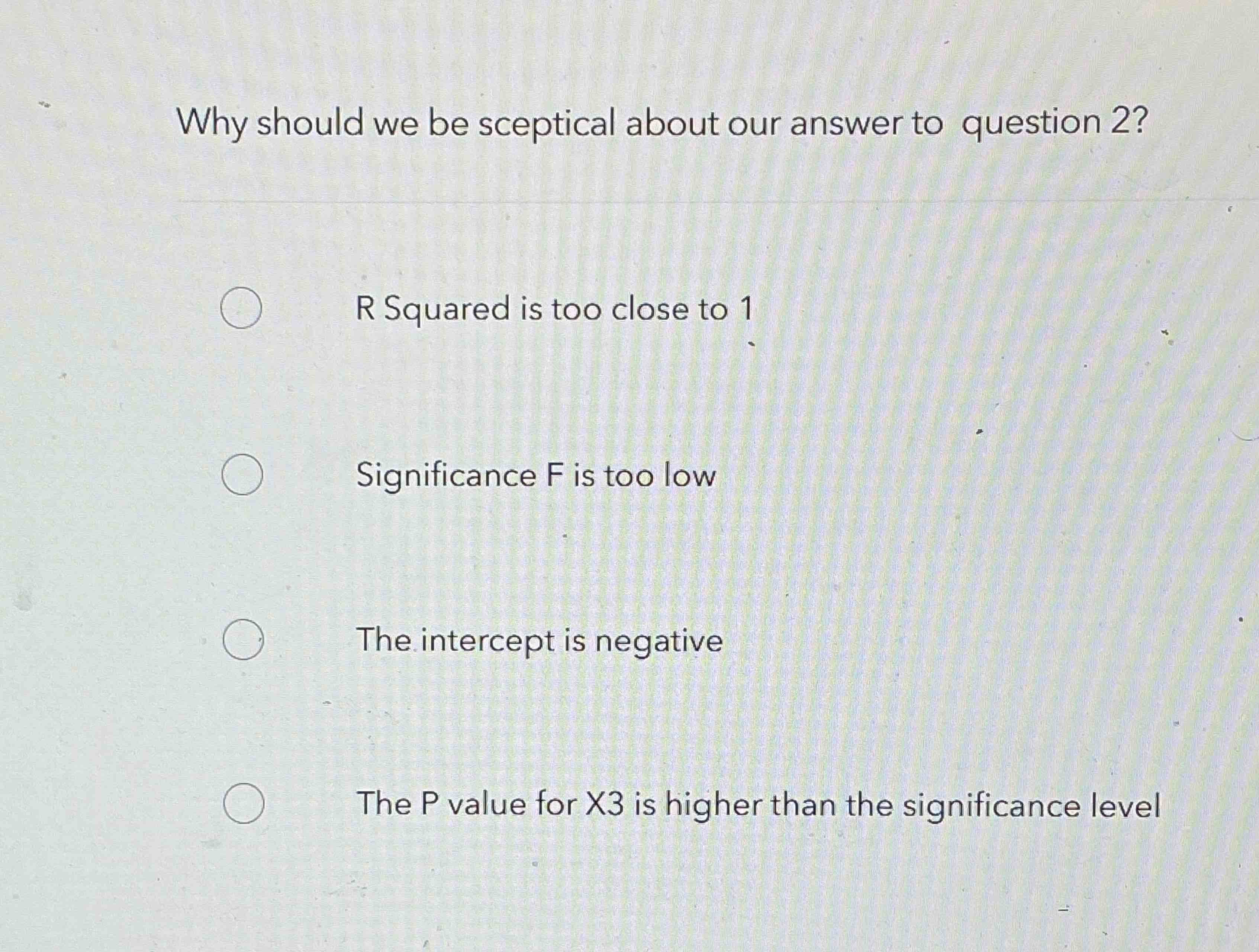 Solved Why should we be sceptical about our answer to | Chegg.com