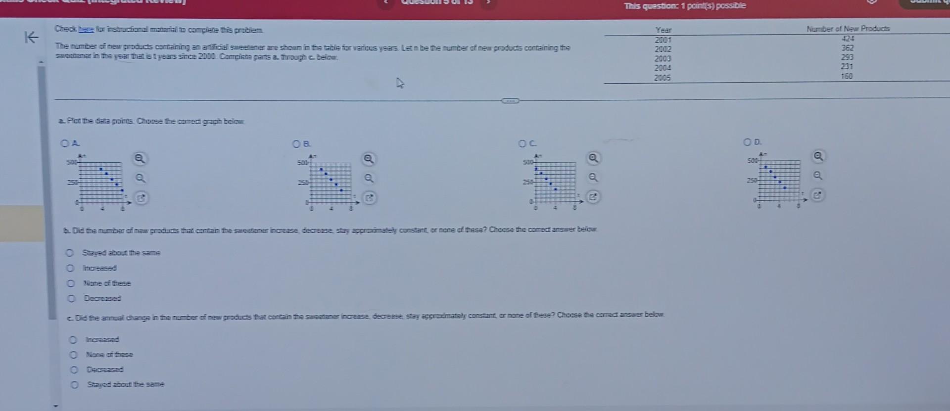 Solved Check here for instructional material to complete | Chegg.com