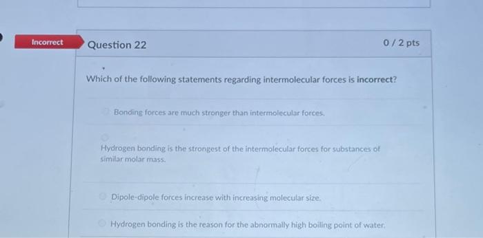 Solved Which of the following statements regarding | Chegg.com