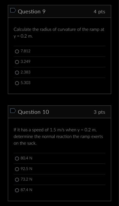 Solved Use the following problem to answer questions 9-11: | Chegg.com