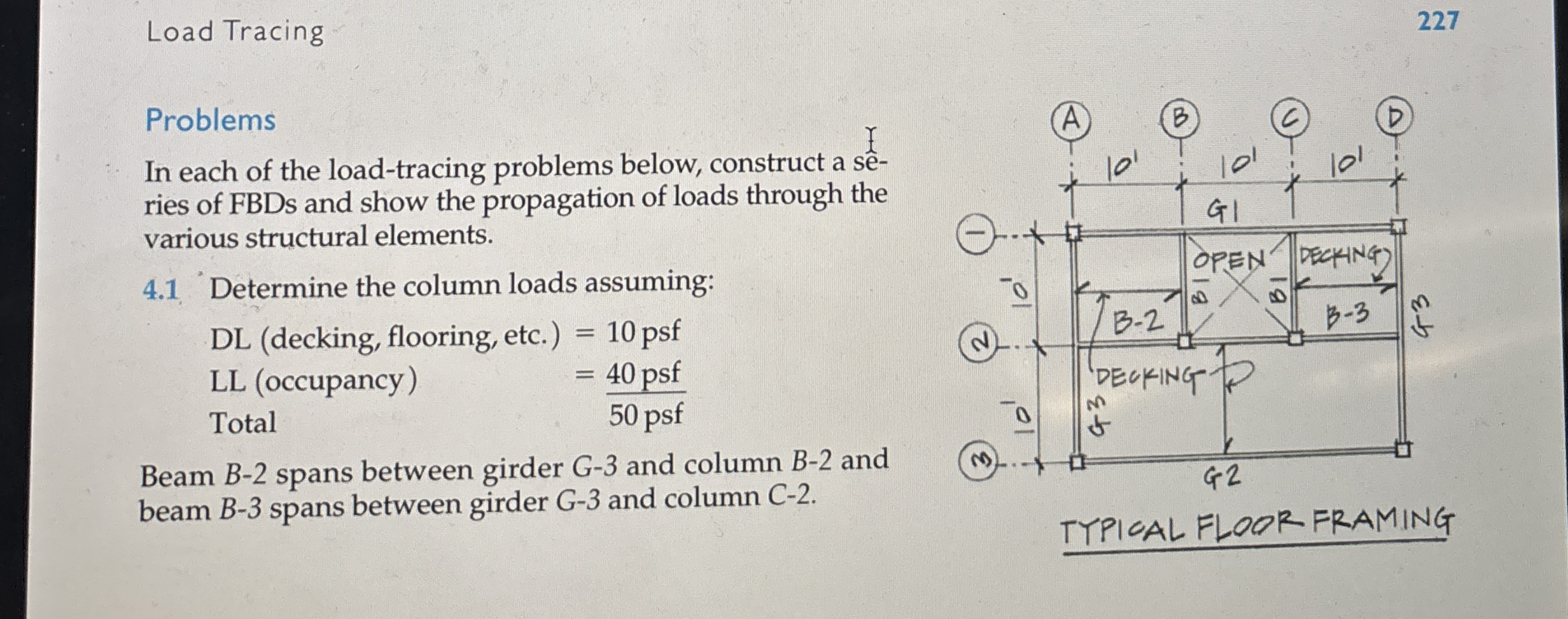 Load Tracing227ProblemsIn each of the load-tracing | Chegg.com