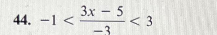 Solved 44. −1