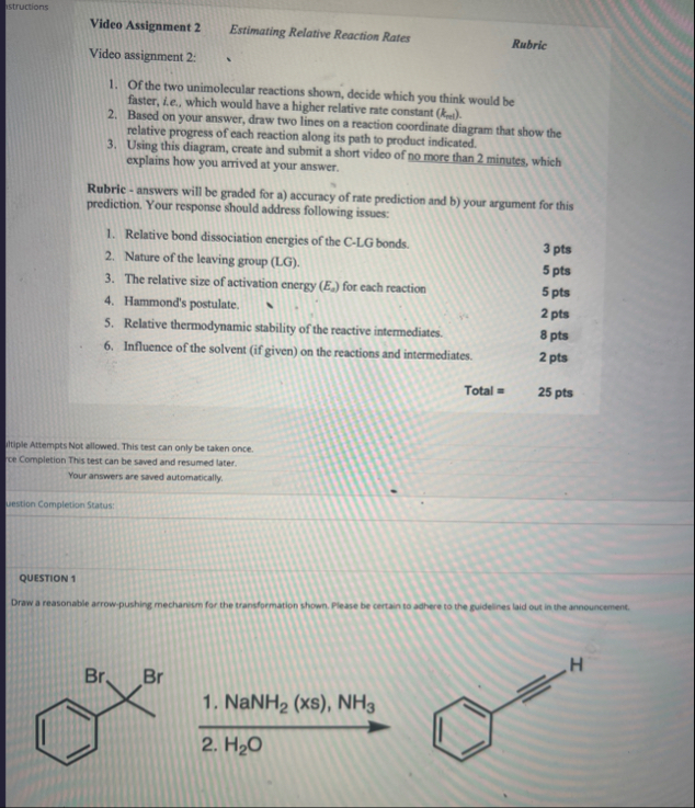 Solved istructionsVideo Assignment 2Estimating Relative | Chegg.com