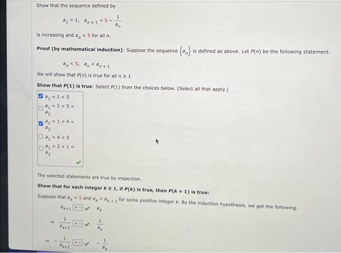 Solved My question is with the last part, "determine whether | Chegg.com