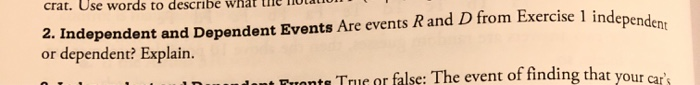 Solved crat. Use words to describe what ule TULLU T 2. | Chegg.com