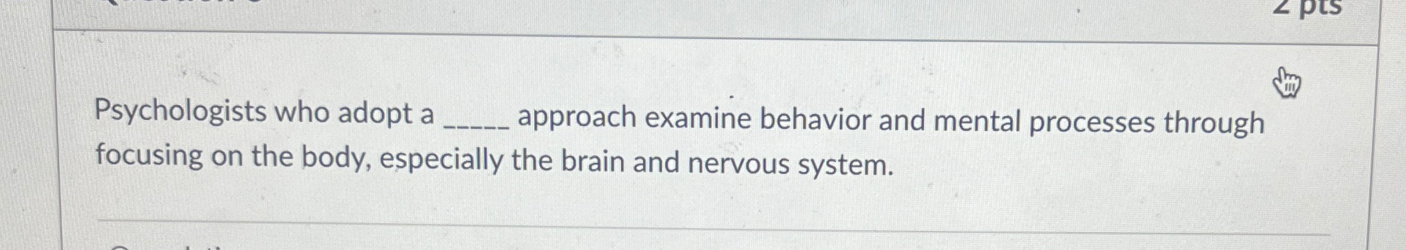 Solved Psychologists who adopt a q, ﻿approach examine | Chegg.com