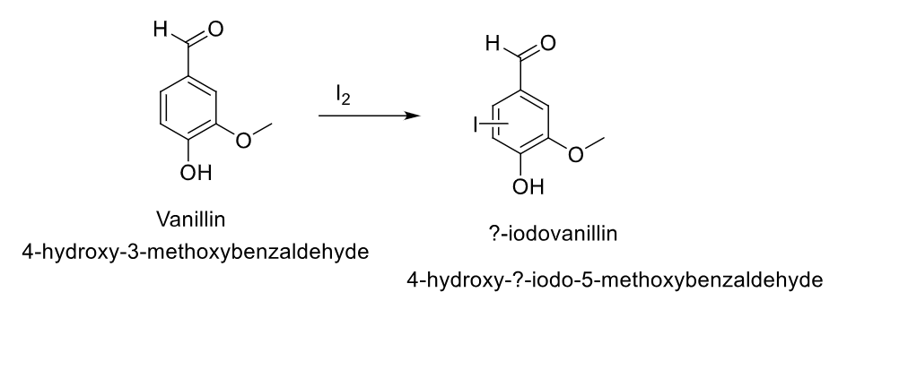 Solved Considering the structure of vanillin, which position | Chegg.com