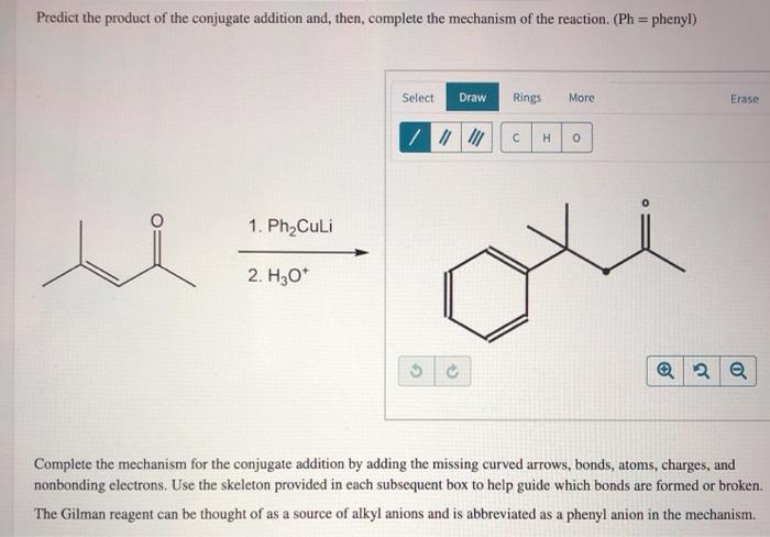 Solved Predict the product of the conjugate addition and | Chegg.com