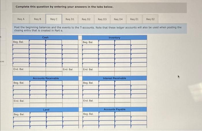 Problem 4-26A (Static) Comprehensive cycle problem: | Chegg.com