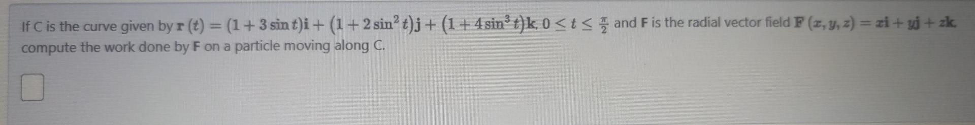 If C is the curve given by | Chegg.com