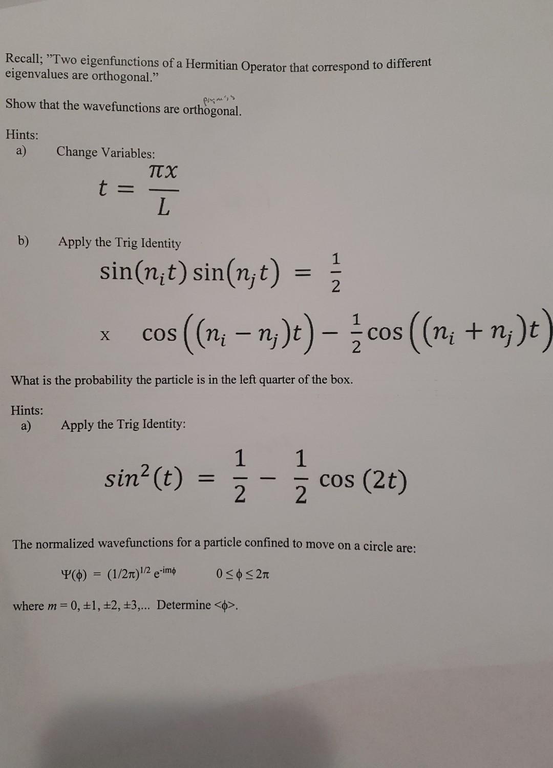 Solved explain and show all work please and write clearly | Chegg.com