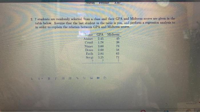 Solved INUM Tema SRO 2. 7 students are randomly selected | Chegg.com