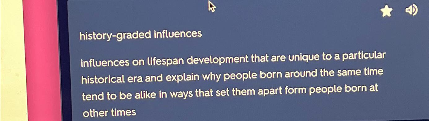 Solved history-graded influencesinfluences on lifespan | Chegg.com