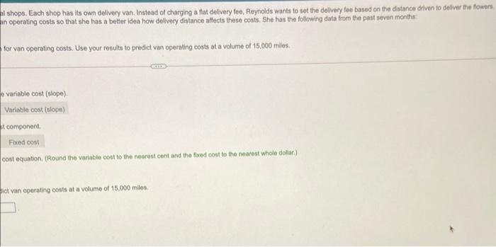 Kwa Power Hour operator shops Each she has to own | Chegg.com