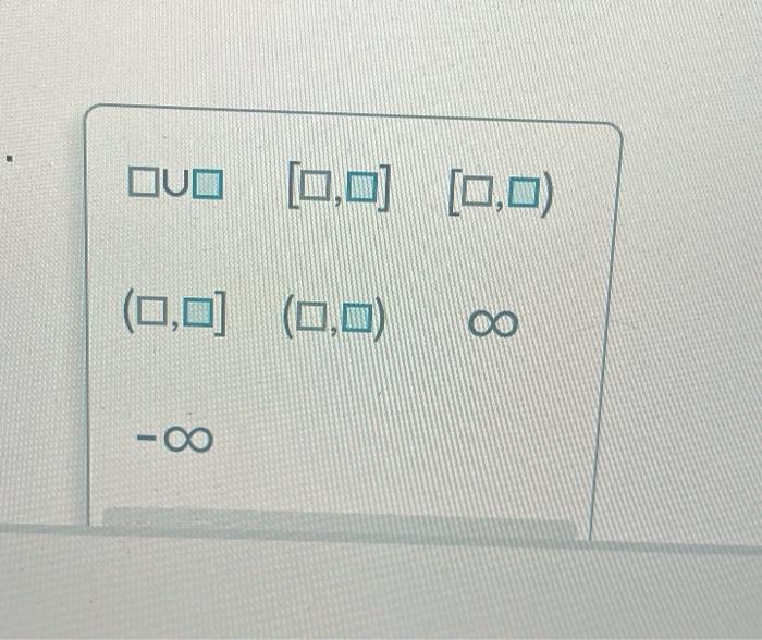 Solved Write The Domain And Interval Notationsymbols That 