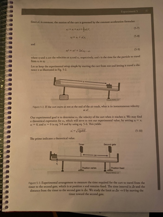 Solved physics lab questions i need help with :( questions | Chegg.com
