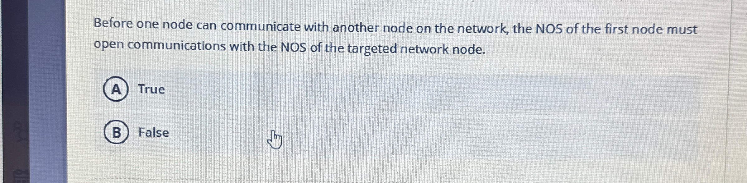 Solved Before one node can communicate with another node on | Chegg.com
