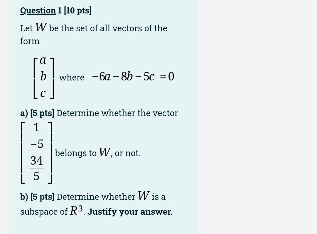 Solved a) The dimension of the vector space of polynomials | Chegg.com