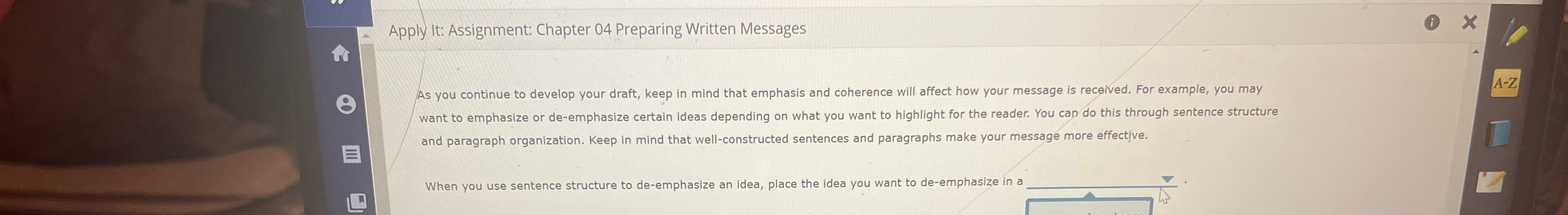 Solved Apply It: Assignment: Chapter 04 ﻿Preparing Written | Chegg.com