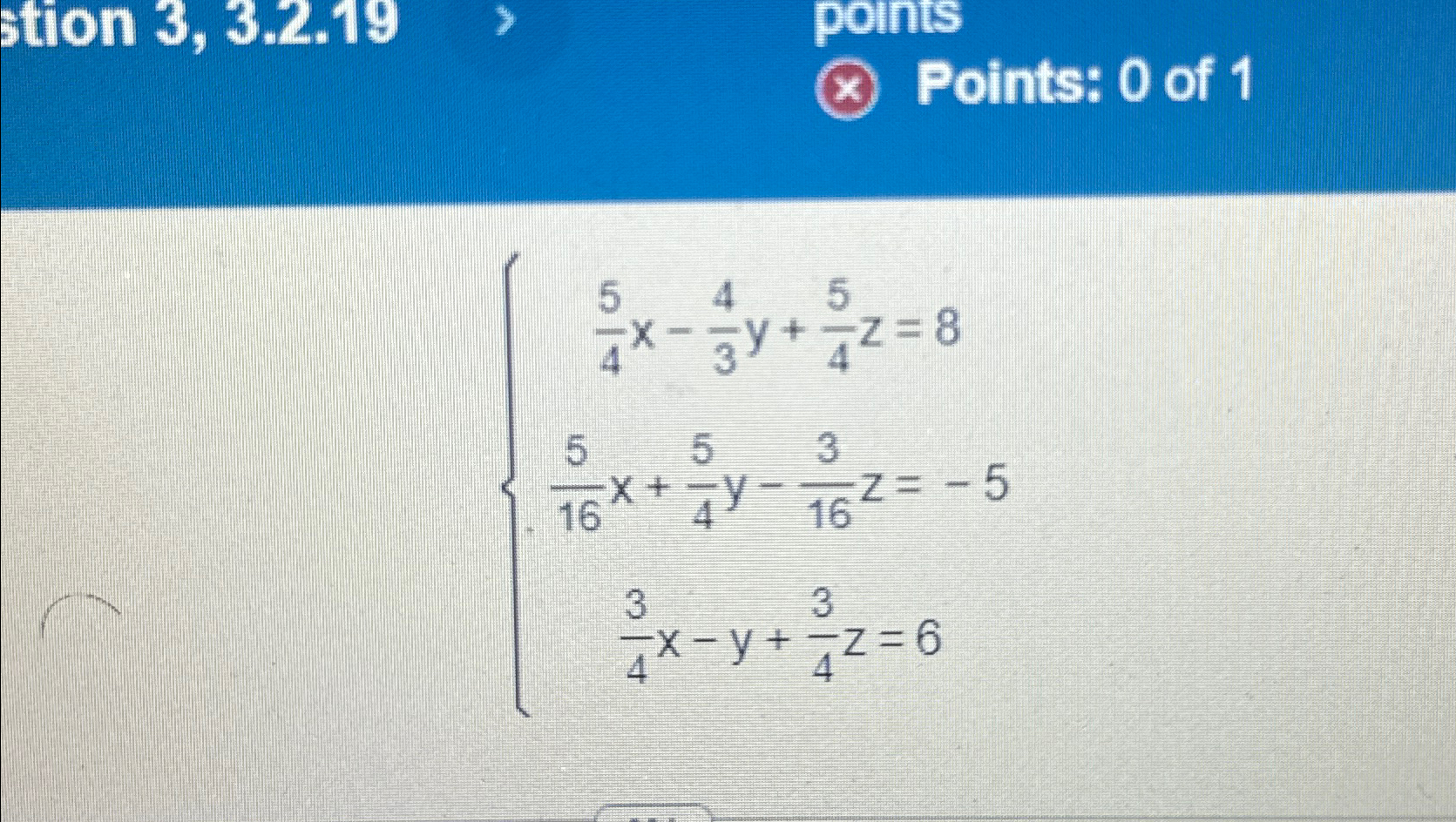 Solved pointsPoints: 0 ﻿of | Chegg.com