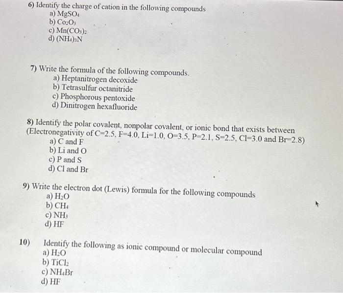 Solved 1) How many electrons will the following elements | Chegg.com
