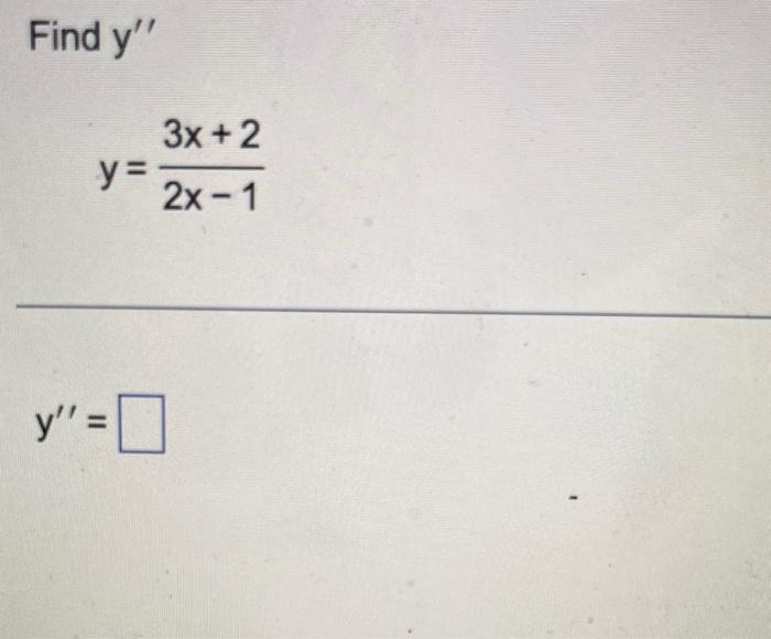 Solved Find y′′′ for the following function. f(x)=5x3+7x2+9x | Chegg.com