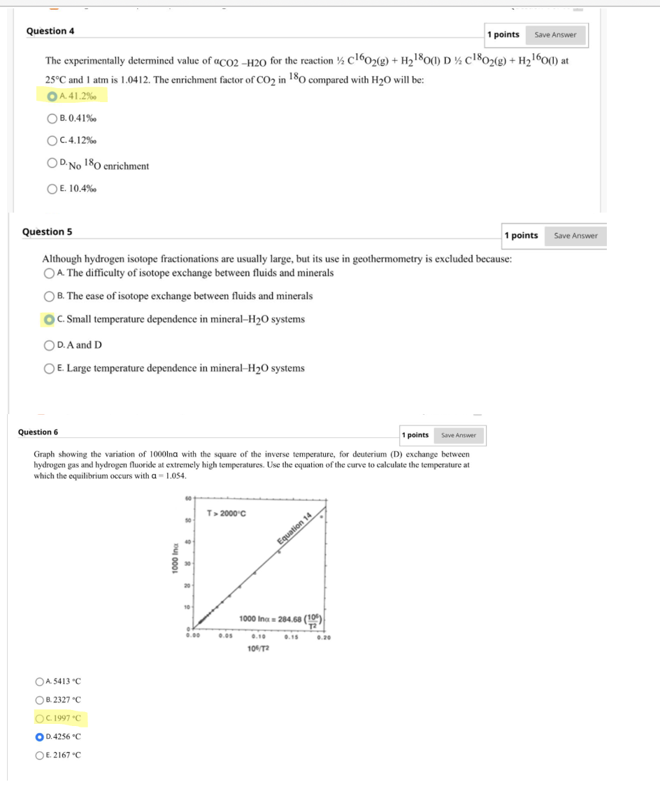 Solved Question 4The experimentally determined value of | Chegg.com