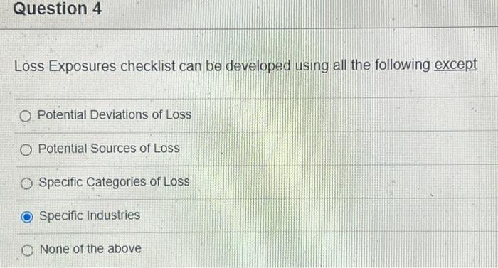 Solved Good Tools in the Risk Identification Process are all | Chegg.com