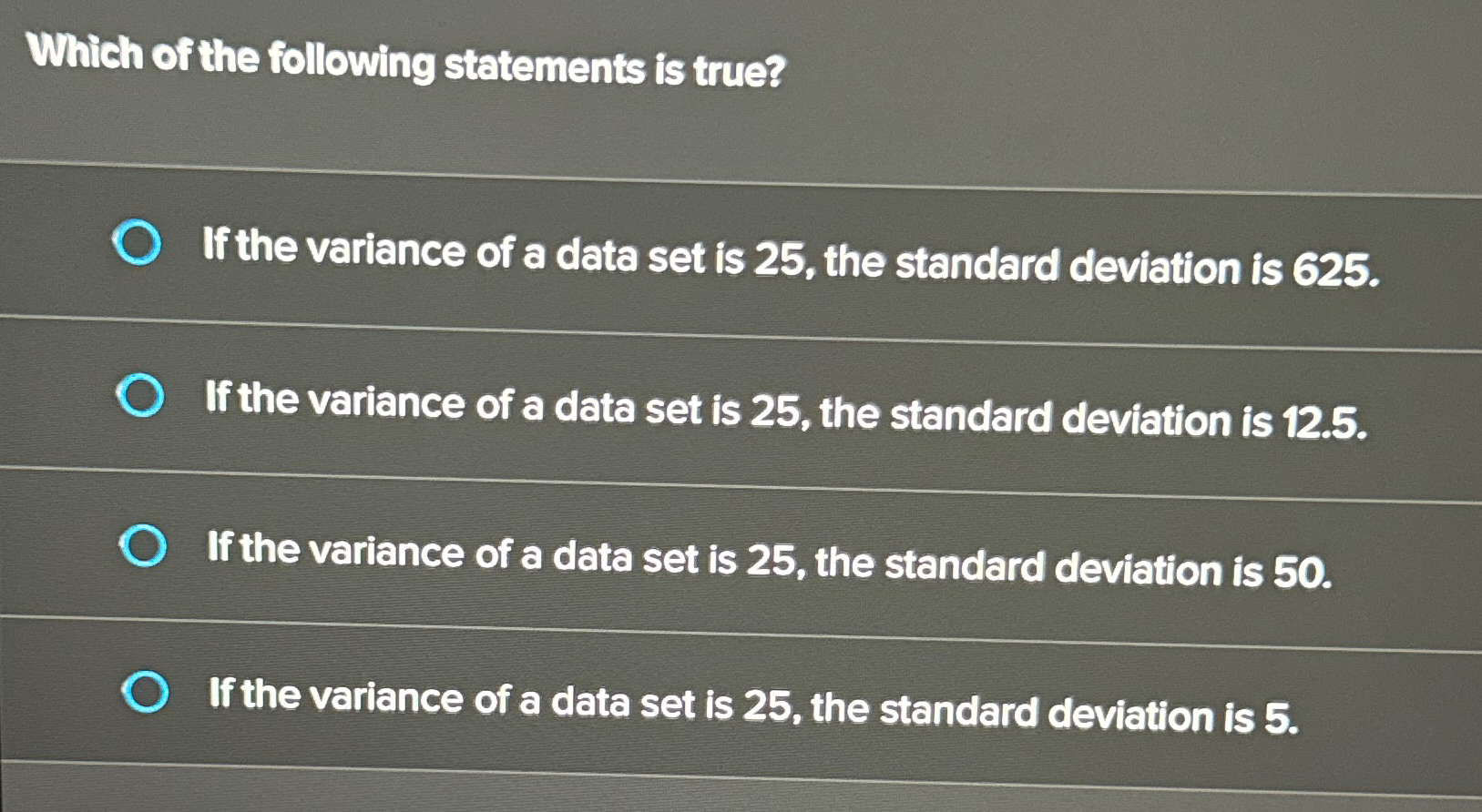 Solved Question 9Mark thisWhich of the following statements | Chegg.com