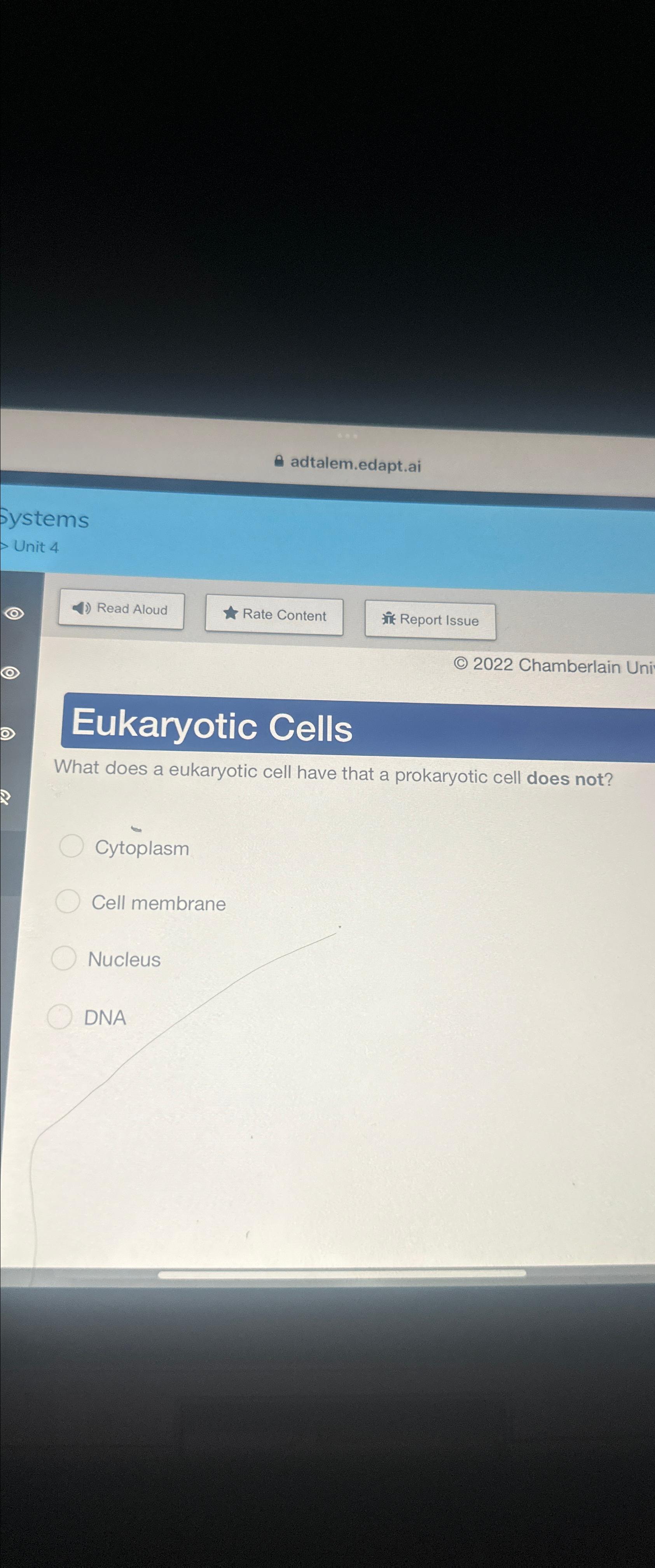 Solved Q adtalem.edapt.aiSystemsUnit 42022 ﻿Chamberlain | Chegg.com